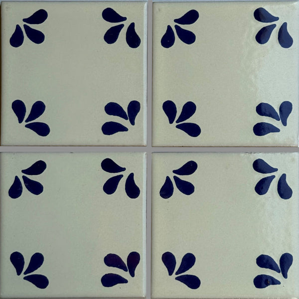 Cobalt Blue Talavera Tile - Tuliman Mexican Tile | Estancia Tiles
