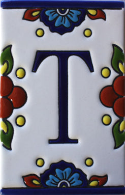 Talavera Tile House Letters – Estancia Tiles