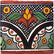 Black Arch Design Talavera Mexican Tile – Estancia Tiles