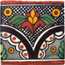 Black Arch Design Talavera Mexican Tile – Estancia Tiles